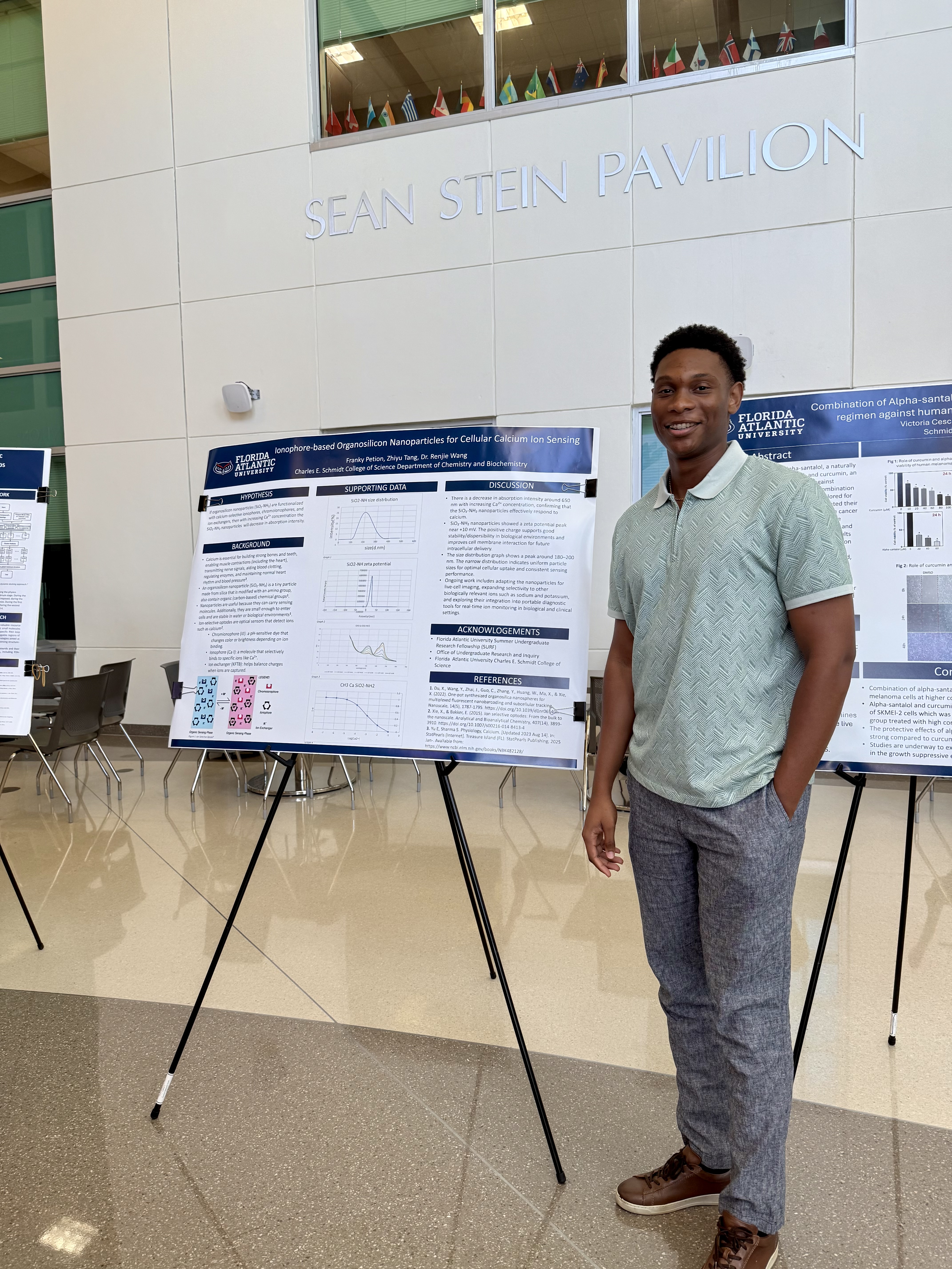 04/04/2025: Undergraduate Raid presented his research on developing ...